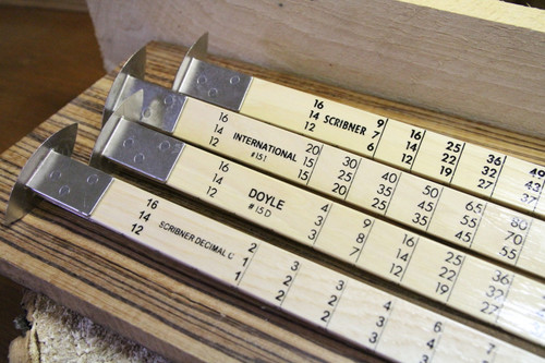 Conway Cleveland 36" Log Rule | Doyle, International or Scribner Scale ...