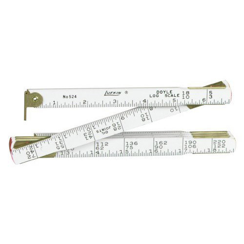 Lufkin Folding Log Rule - Doyle Scale | 4' x 5/8" | TT524N at ...