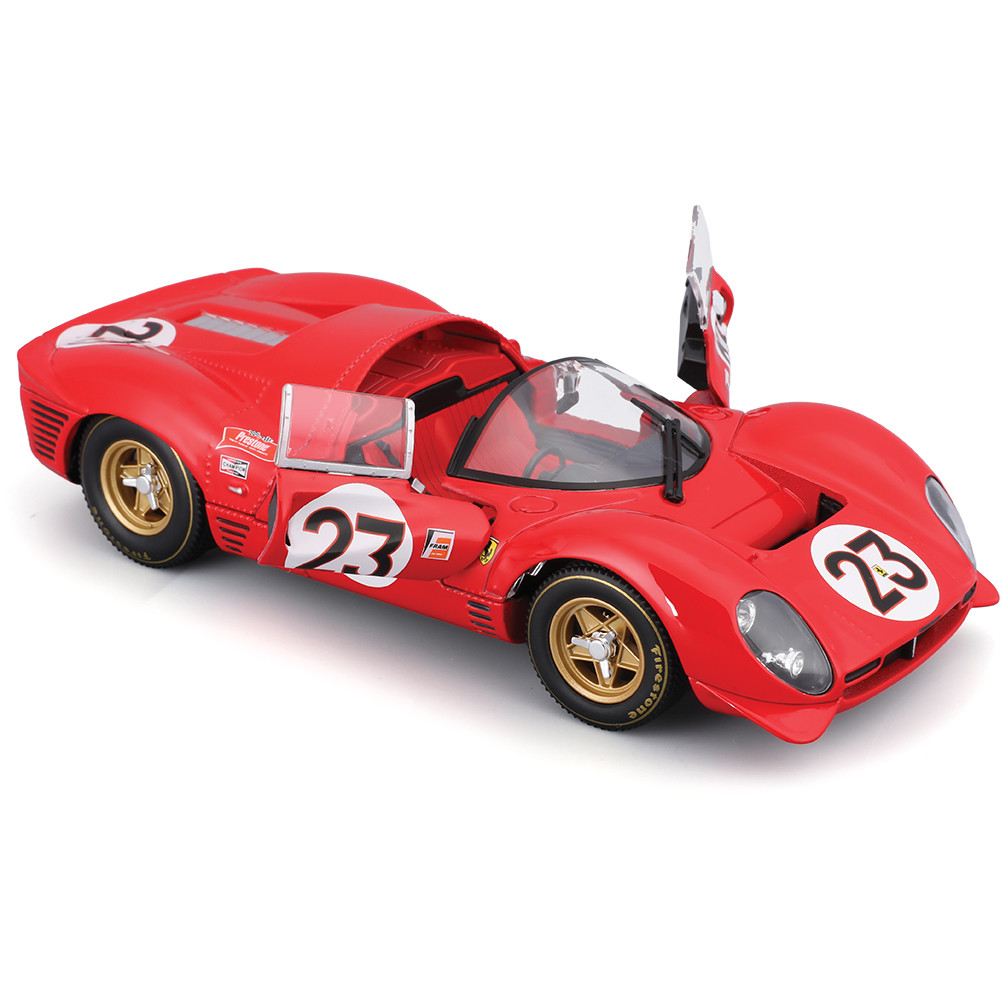 1967 Ferrari 330 P4 Daytona - Red #23 1:24 Scale | Collectable Diecast