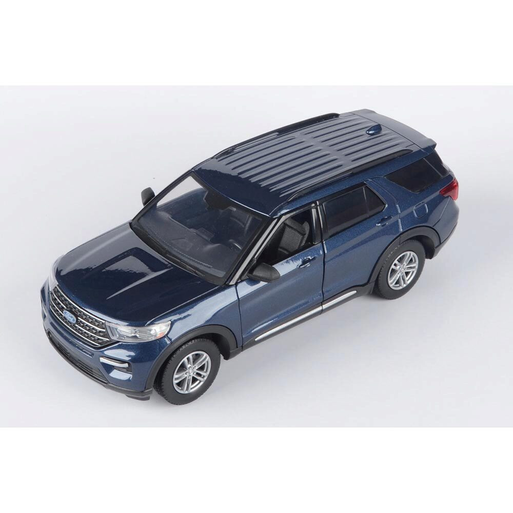 2022 Ford Explorer XLT - Blue 1:24 Scale Diecast Model by Motormax ...