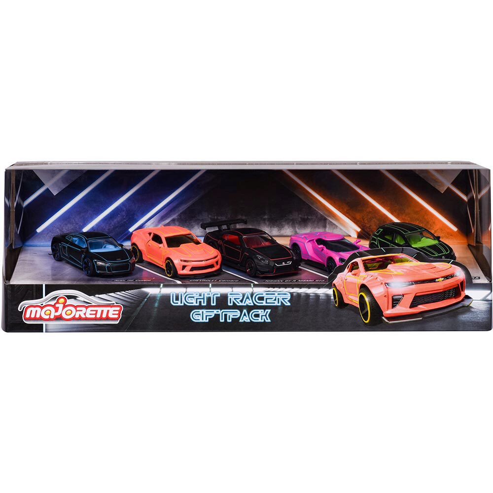 Light Racer 5-Pc Gift pack 1:64 Scale | Collectable Diecast