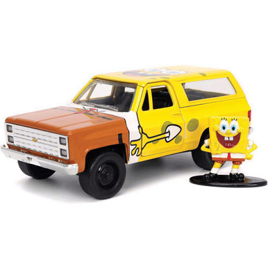1980 Chevy Blazer with SpongeBob Diecast Figure 1:32 Scale ...