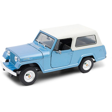 1967 Jeep Jeepster Commando Station Wagon - Blue 1:24 Scale ...