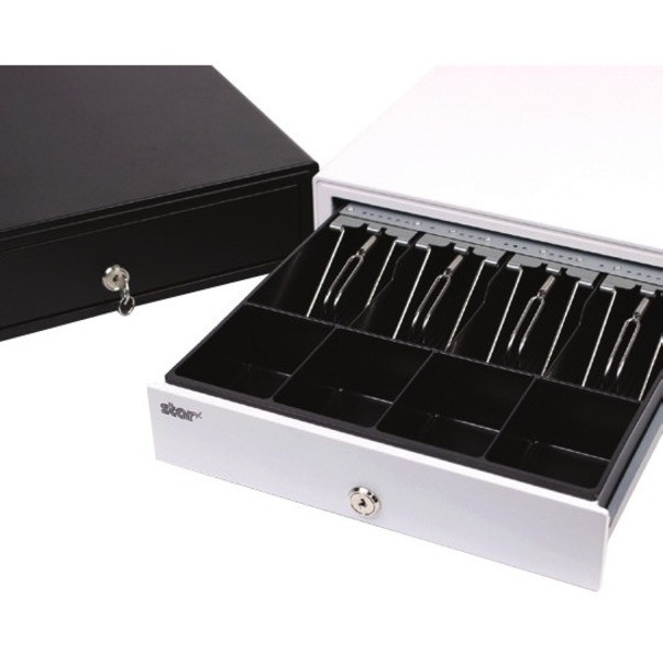 Star Micronics Max Cash Drawer, Black, 16Wx17D, 4Bill-5Coin for Canada
