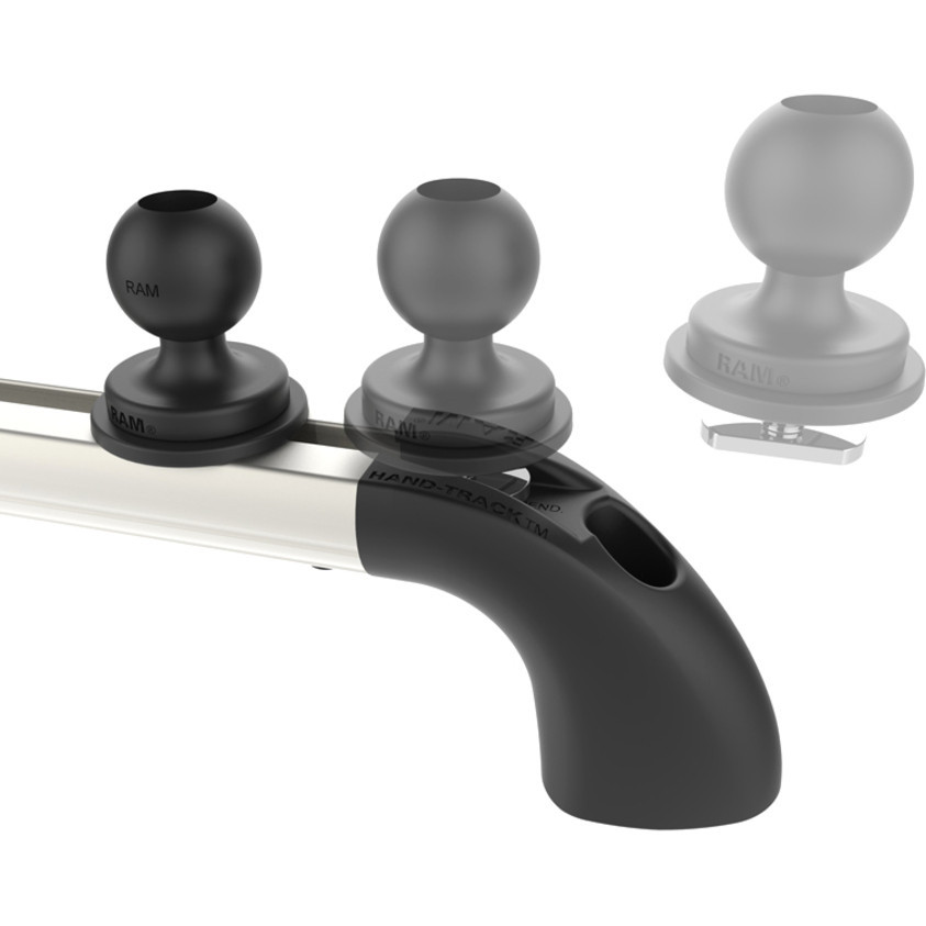 RAM Mounts Hand-Track Mounting Track Slider for All-terrain Vehicle ...
