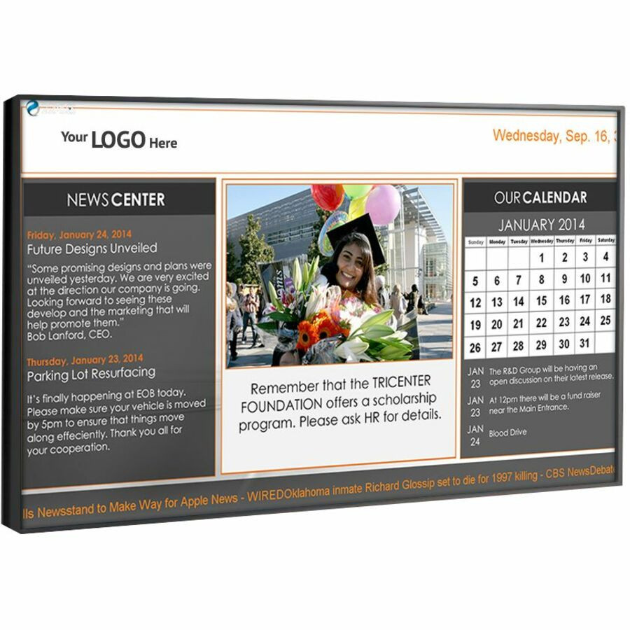 22Miles Turnkey Corporate Communications Digital Signage Package (AdSlide)