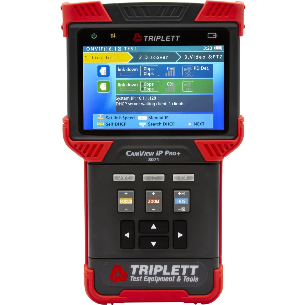 Triplett CamView IP Pro+ CCTV Test Meter