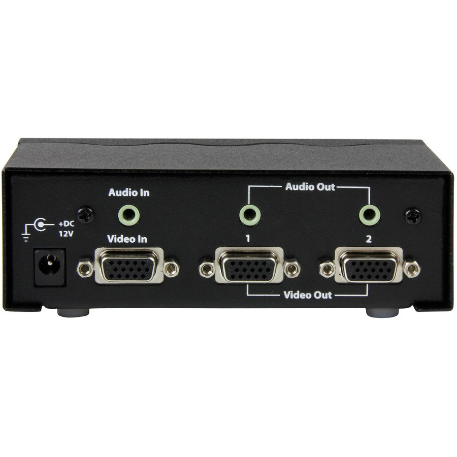 StarTech.com 2 Port High Resolution 400 MHz VGA Video and Audio ...