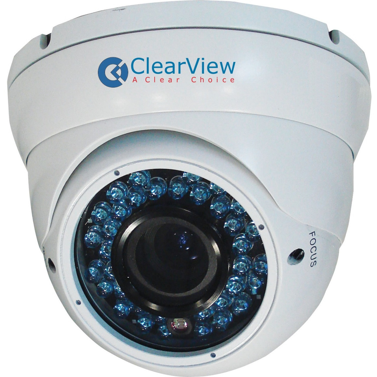 ClearView Surveillance Camera - Color, Monochrome - 1 Pack - Dome