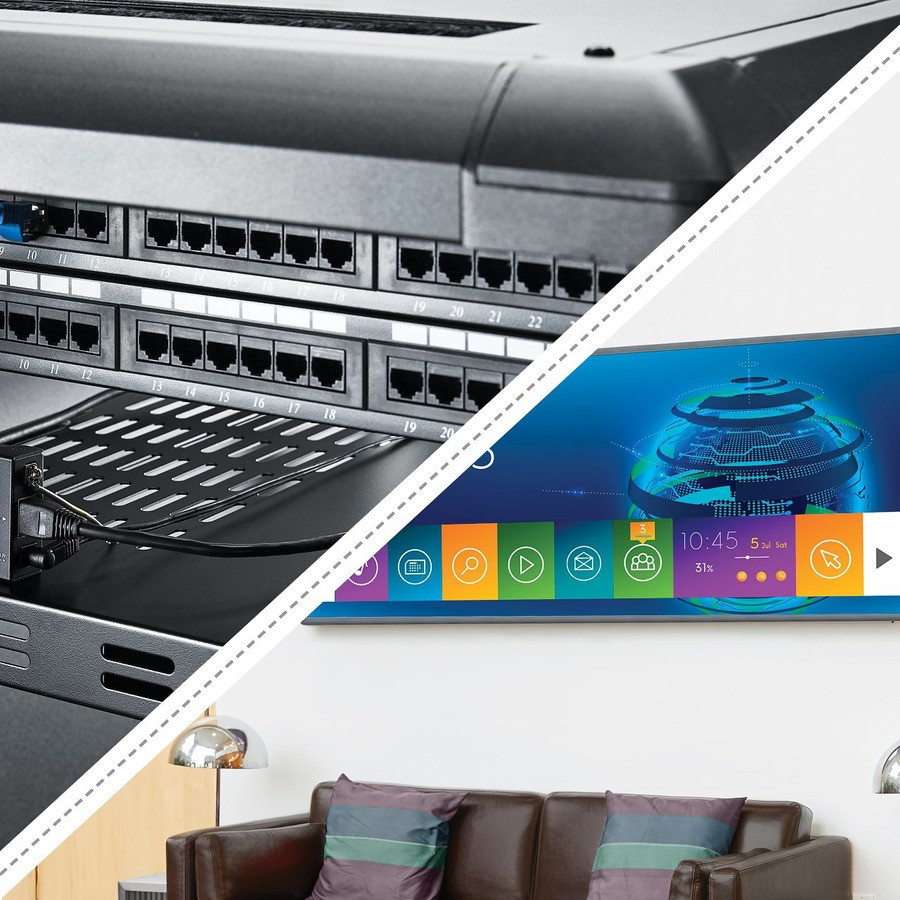 StarTech.com HDMI over CAT5e HDBaseT Extender - Power over Cable ...