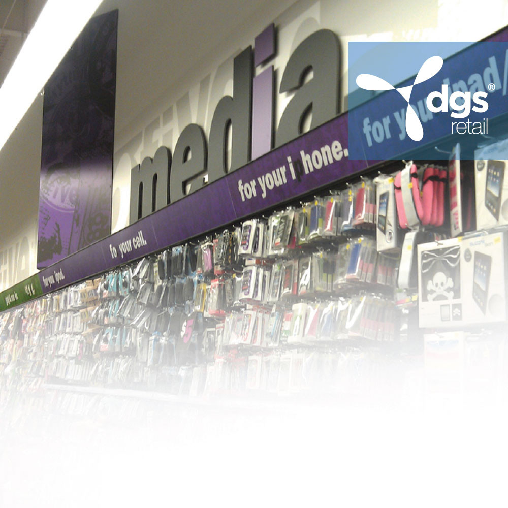 Header Sign Holder for Gondola Wall Display | Topper Signs | DGS Retail