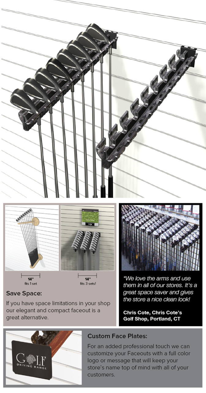 ClubExhibit Elite™: Efficient Display for Irons & Wedges - Golf Club ...