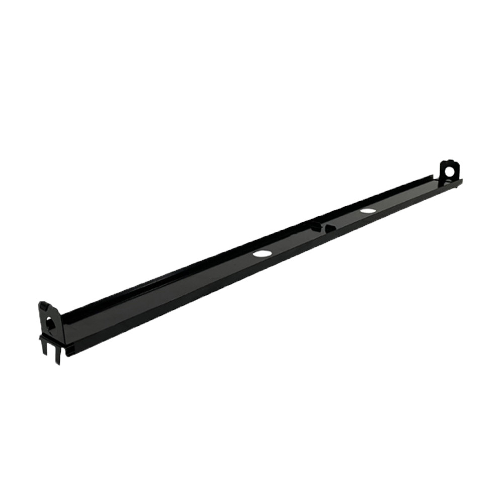 Lozier Shelving Parts | Black 36" Heavy Duty Bottom Rail | DGS Retail