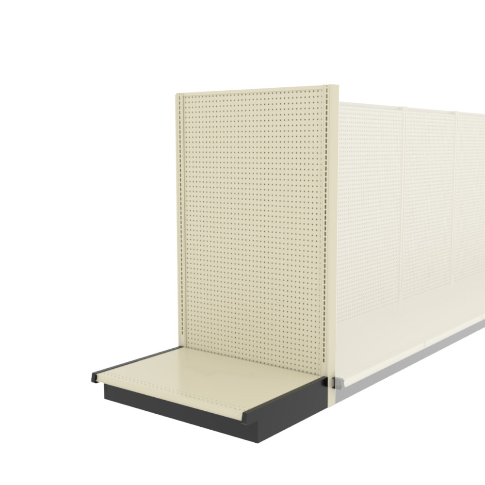 Lozier Shelving End Cap Display, Platinum 36W 60H 25D | DGS Retail