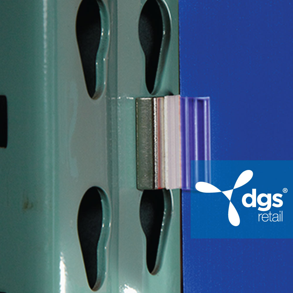 Small Magnetic Sign Holders | Warehouse Aisle Signs | DGS Retail