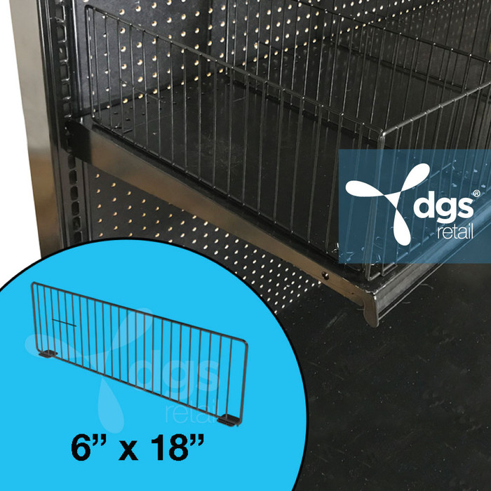 Gondola Shelving Accessories | Madix Dividers | DGS Retail