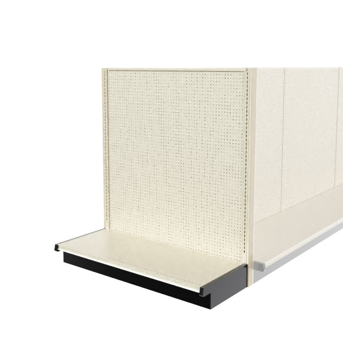 Lozier Shelving End Cap Display, Platinum 48W 54H 19D | DGS Retail