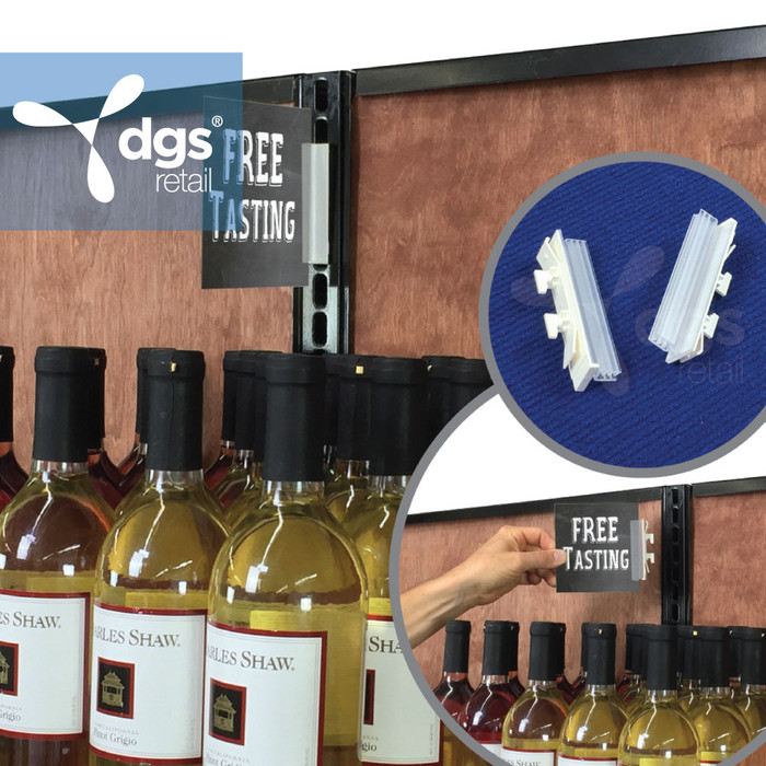 Retail Blade Aisle Violator Sign Holder Clip On Sale | DGS Retail