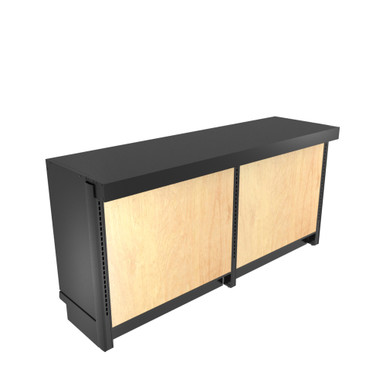 Modern Wood Cash Wrap Counters On Sale | DGS Retail