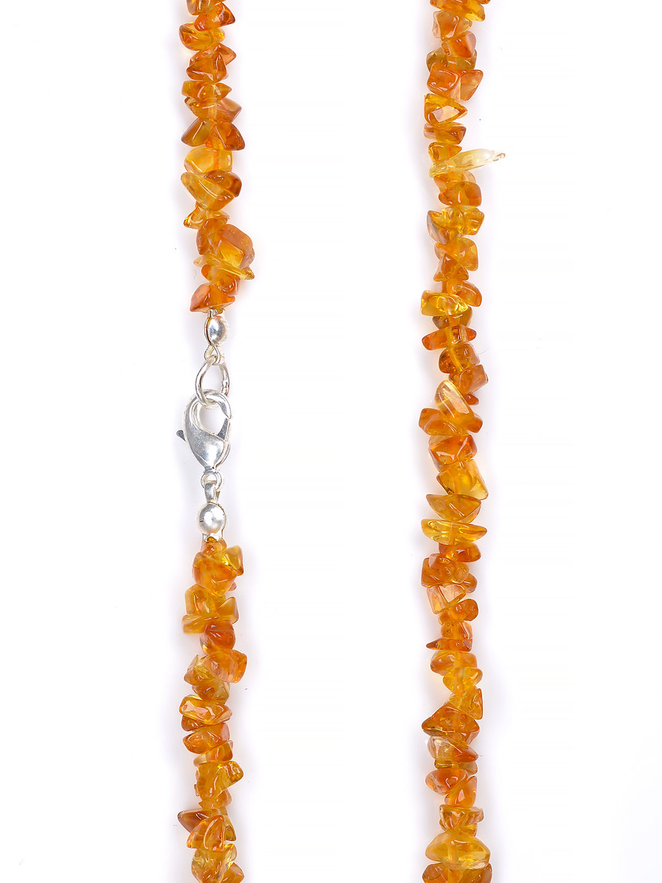 Citrine Dark Chip Necklace - Exquisite Crystals