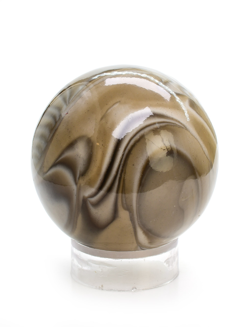 Striped Flint Sphere - 610-ELI-01 - Exquisite Crystals
