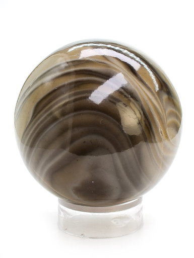 Striped Flint Sphere - 610-ELI-03 - Exquisite Crystals