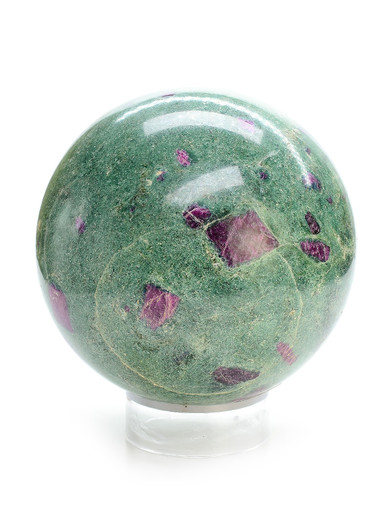 Ruby in Fuchsite Sphere - 372-NM-07 - Exquisite Crystals