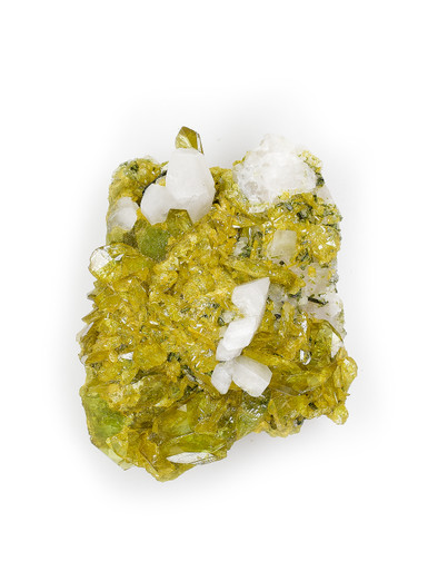Sphene Cluster with Albite - 70-VAS-04 - Exquisite Crystals