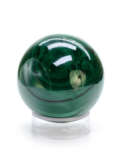 Malachite Sphere - 5-MAL-13 - Exquisite Crystals