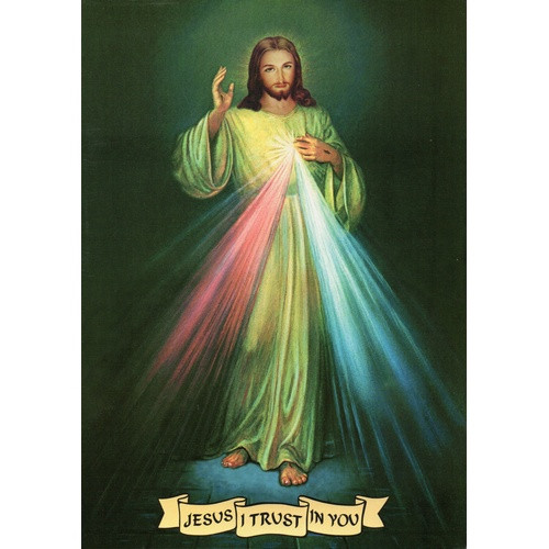 Print: Divine Mercy A4 Version 1 - The Square Gift Store