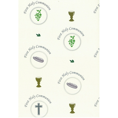Holy Communion Wrapping Paper - The Square Gift Store