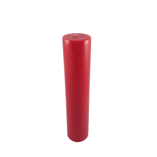 Pillar Candle - Slim - 45 x 210mm Red - The Square Gift Store