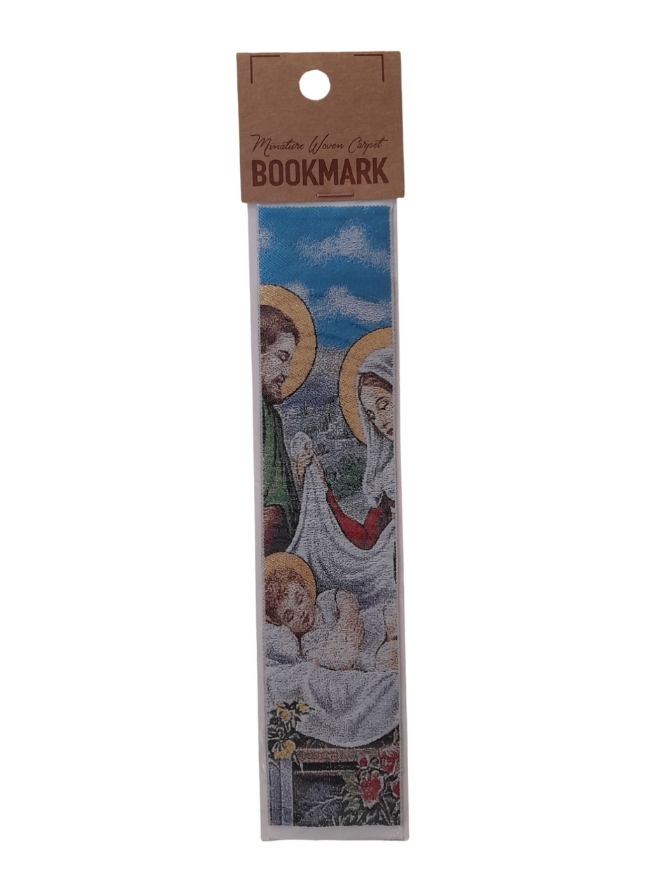 Bookmark: Holy family - woven - The Square Gift Store