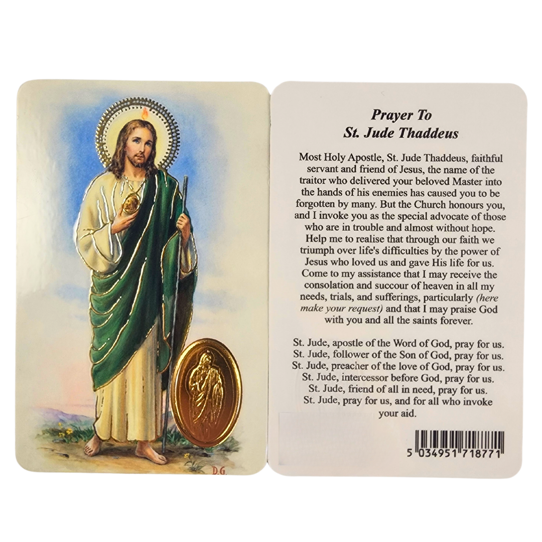 Prayer Card: Prayer to St. Jude Thaddeus - The Square Gift Store