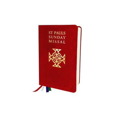 St Paul's Sunday Missal Popular Edition - Red Leatherette - The Square ...