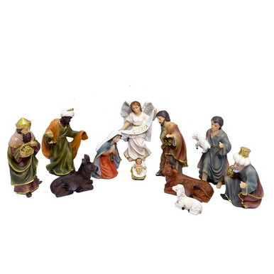 Nativity Set: 12cm 11 Piece - The Square Gift Store