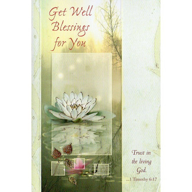 Card: Get Well Blessings for You - The Square Gift Store