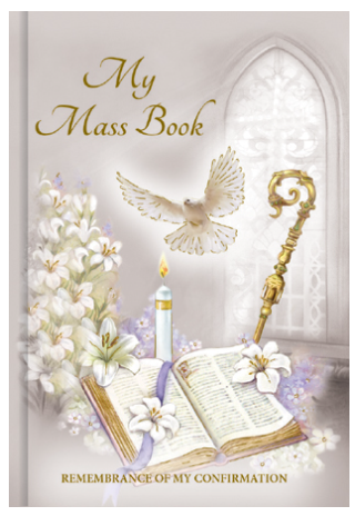 Book: Confirmation Book - Hard Back/Symbolic - The Square Gift Store