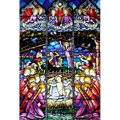 Advent Calendar: Stained Glass Nativity - The Square Gift Store