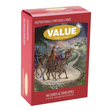 Boxed Christmas Cards: Value Box - Religious Scenes - The Square Gift Store