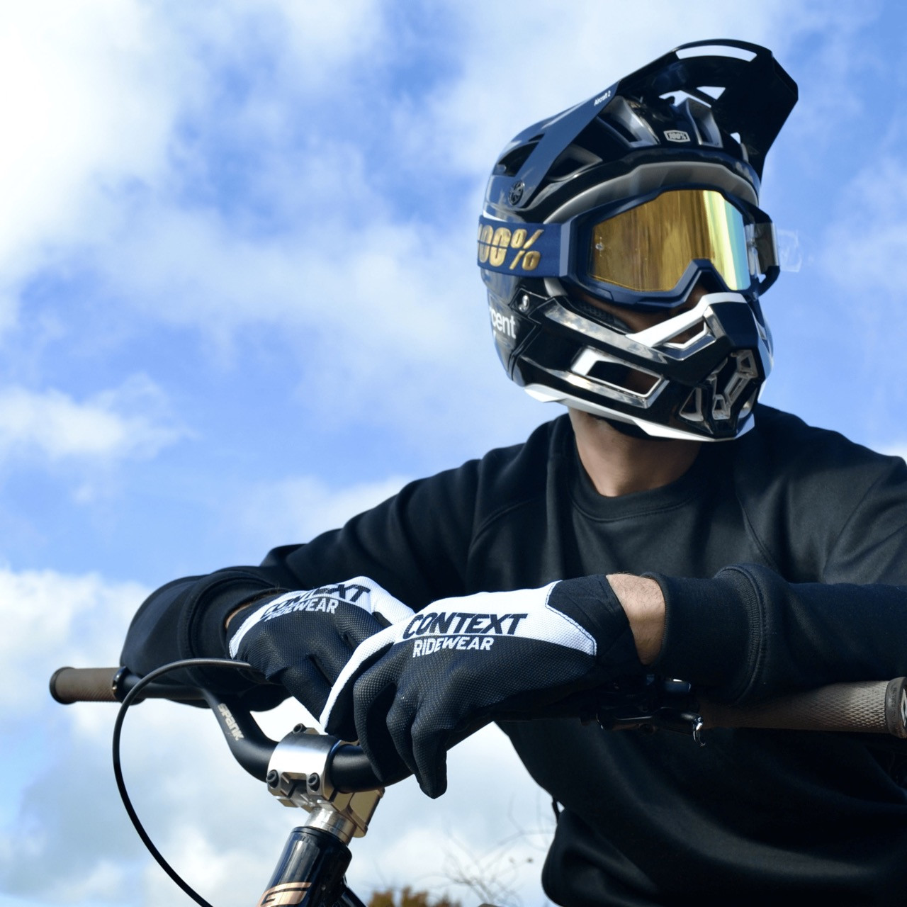 Context Ridewear Split Second Mesh Gloves