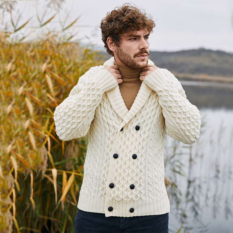 Men's Irish Aran Cardigans & Sweaters | Shop Aran