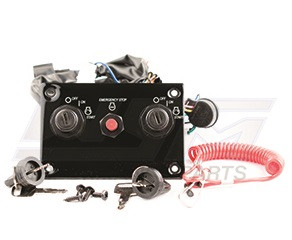 New WSM / Yamaha Dual Outboard Binnacle Key Switch Unit / Marine Parts ...