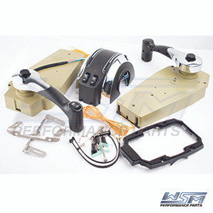 New WSM / Mercury Dual Outboard Binnacle Mount Control Box Assembly ...