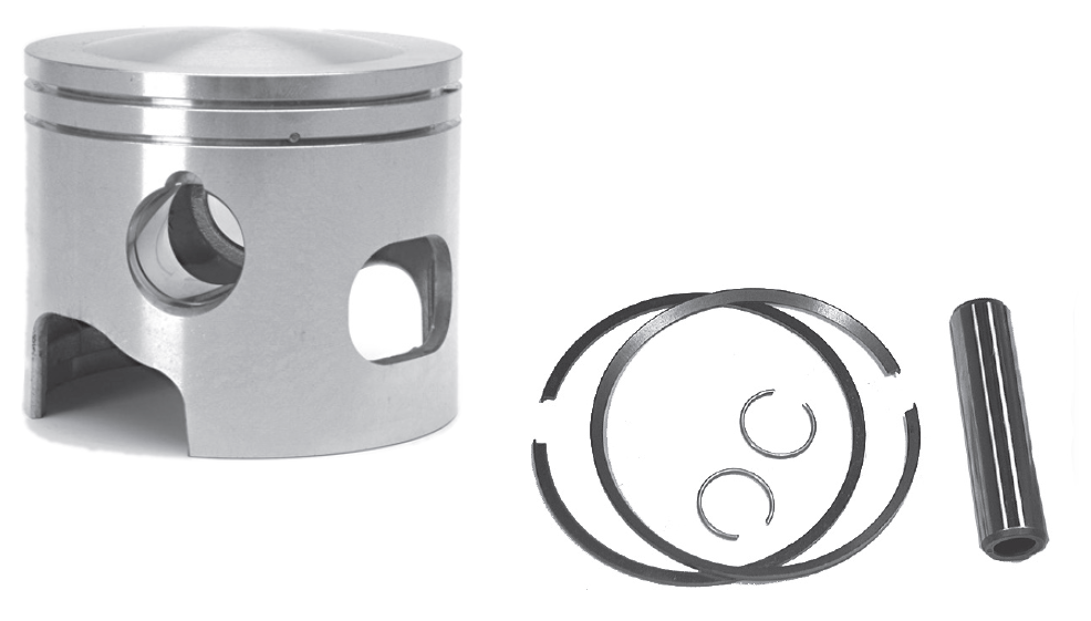 New Red Rhino / Johnson & Evinrude 1988-2001 Big Bore Cast Piston for ...