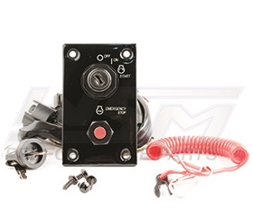 New WSM / Suzuki Single Outboard Ignition & Emergency Stop Switch Panel ...