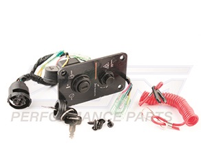 New WSM / Yamaha Single Key Unit Binnacle Outboard Control Box / Marine ...