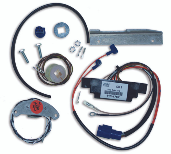 New CDI / Johnson & Evinrude 1988-1995 Power Pack Conversion Kit 2 Cyl ...
