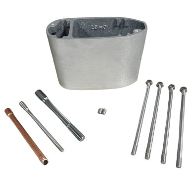 New Bay Manufacturing Yamaha 9.9-15 HP Outboard Extension Kit – 5 Inch ...