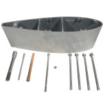 New Bay Manufacturing Yamaha F50 F60 T50 T60 F70 HP Outboard Extension ...